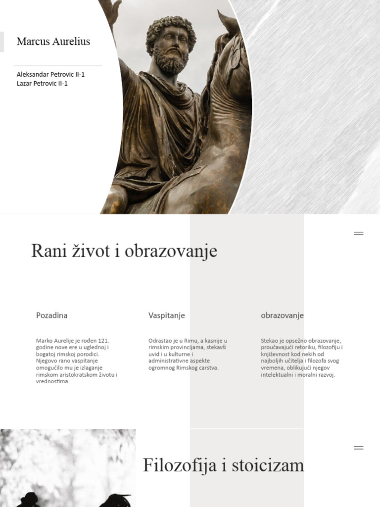 Marcus Aurelius | PDF