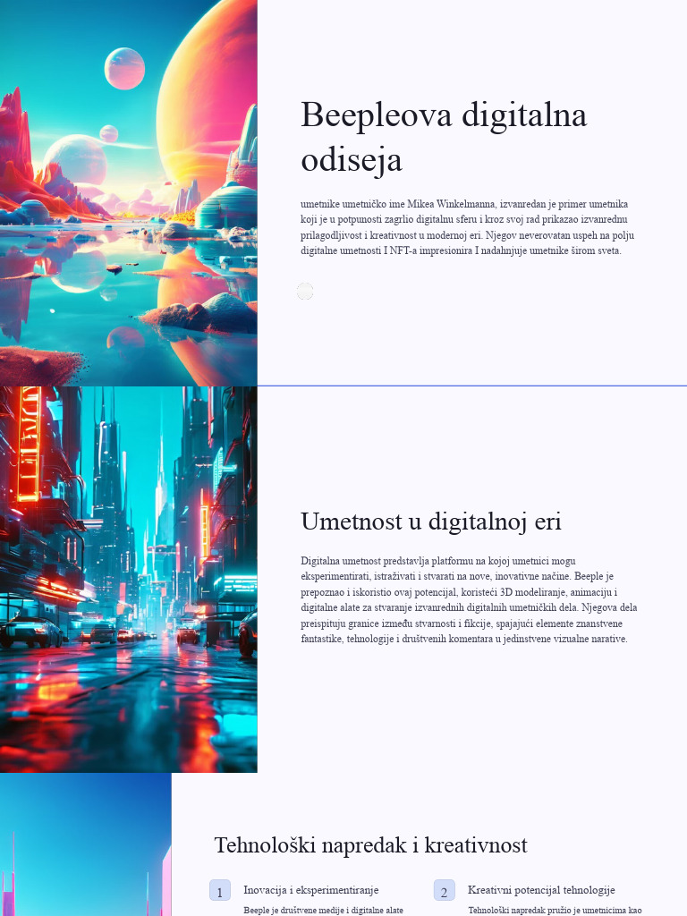Beepleova Digitalna Odiseja | PDF