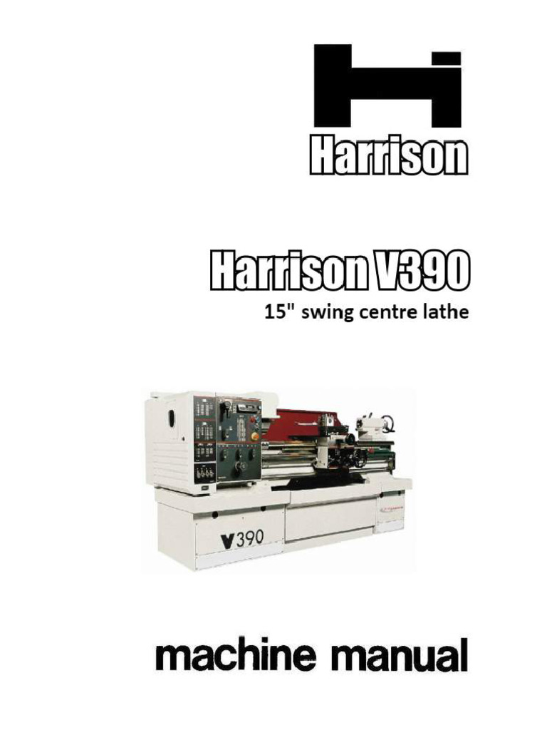Harrison-V390-Vari-Speed-headstock-15-x-50-lathe-operations-and-parts ...