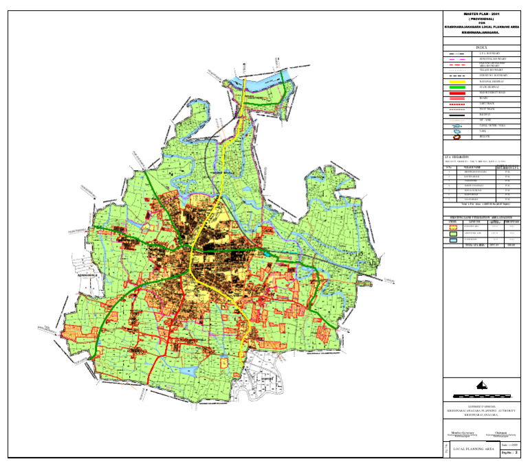 Krishnarajanagara Road Map Overview | PDF