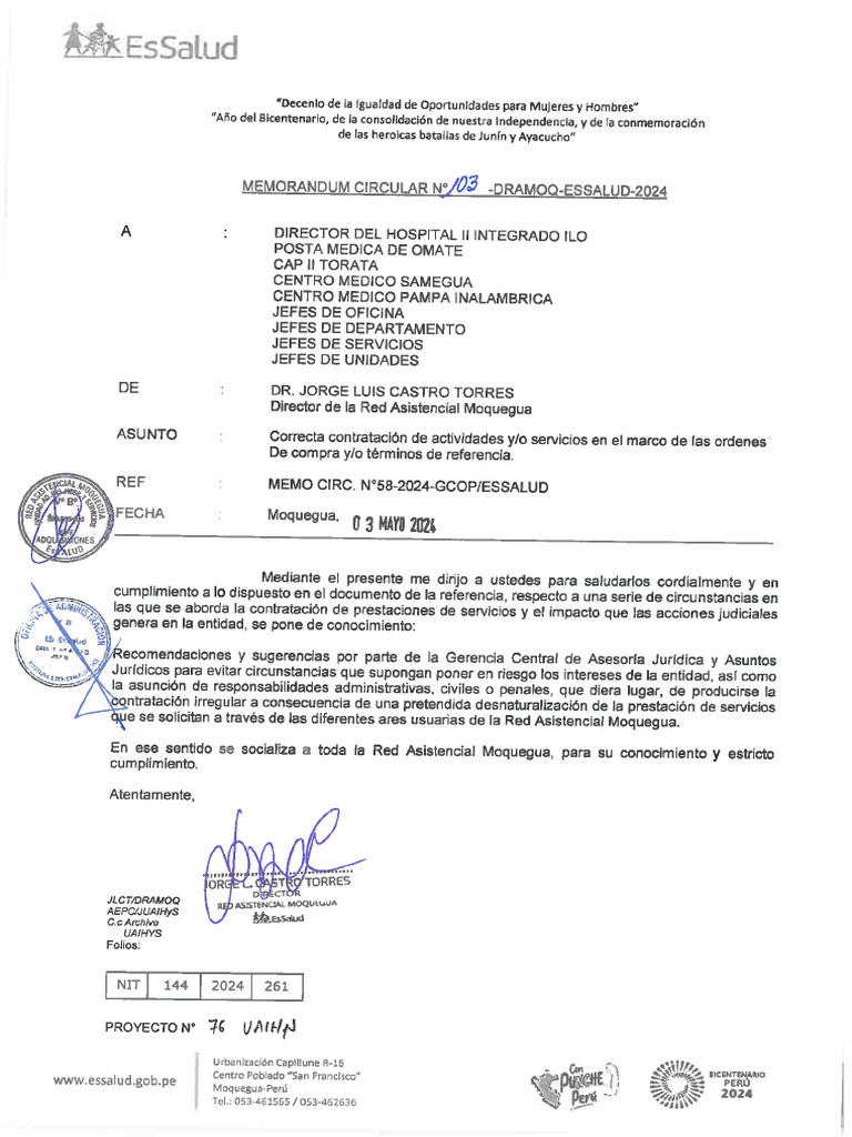 Mem. Circ. #103-Dramoq-2024 | PDF