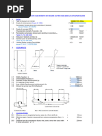 RCC - Design Excel Sheet | PDF | Beam (Structure) | Civil Engineering