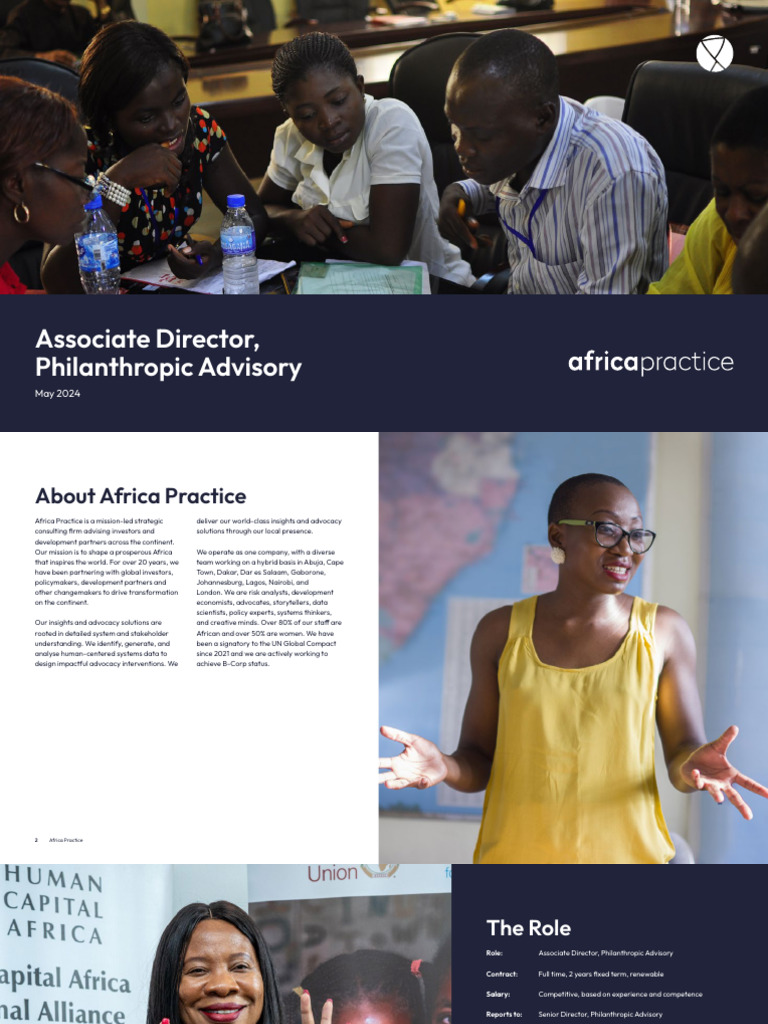 Associate Director Philanthropy Role | PDF | Leadership | Business