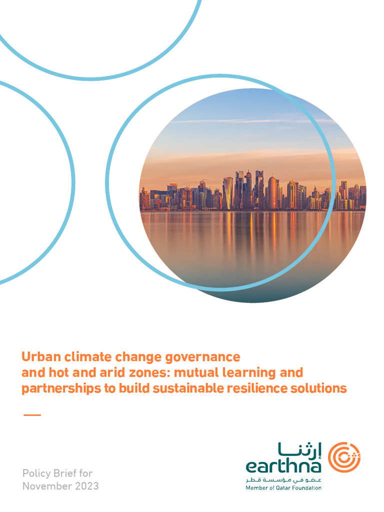 Urban Climate Governance in Arid Zones | PDF | Sustainability | Natural ...