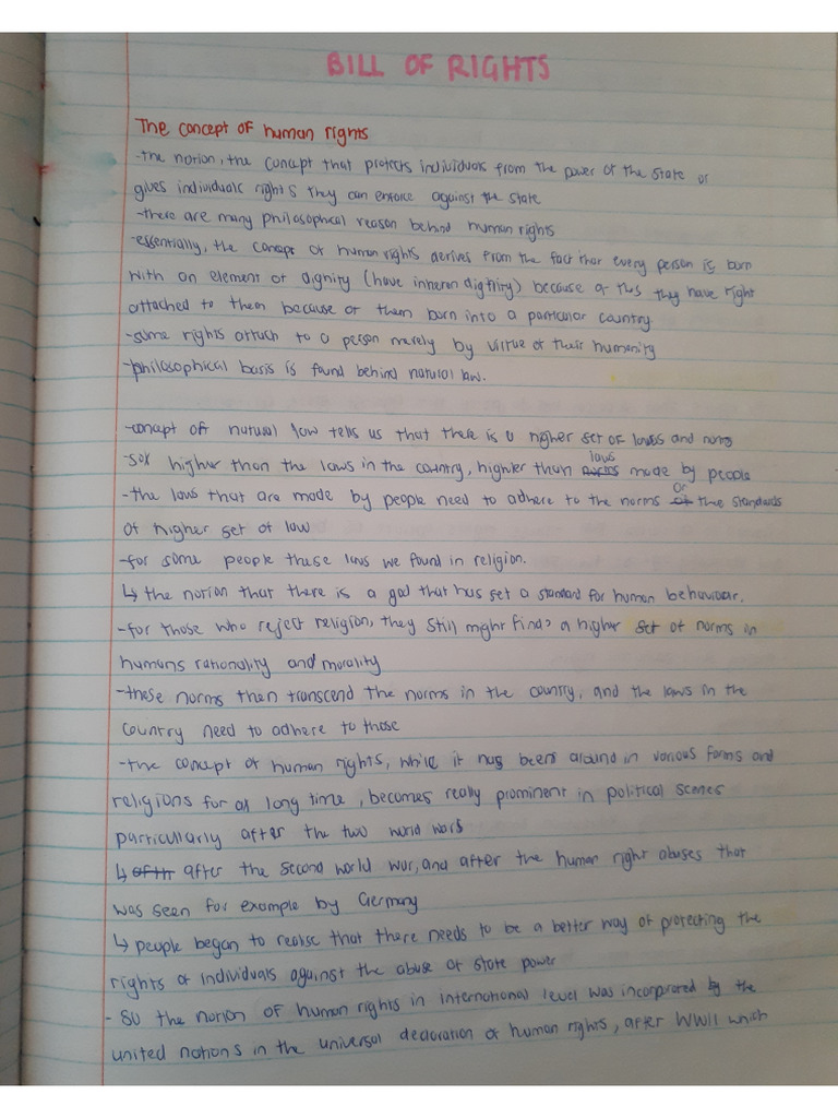 Constitutional Law Notes | PDF