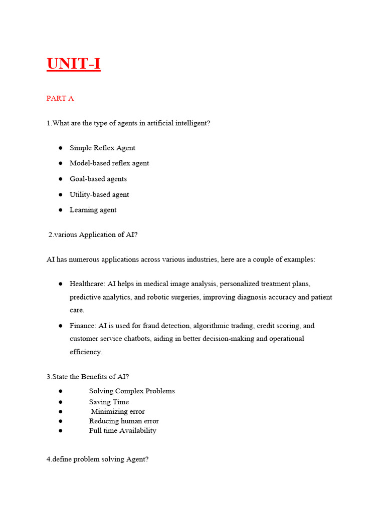 Aiml QB | PDF | Artificial Intelligence | Intelligence (AI) & Semantics