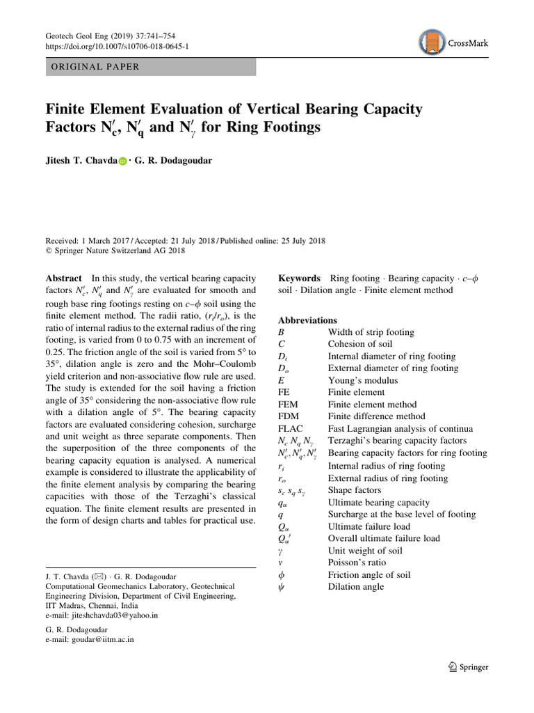 Ring in C Phi Soil - Plaxis | PDF | Finite Element Method ...