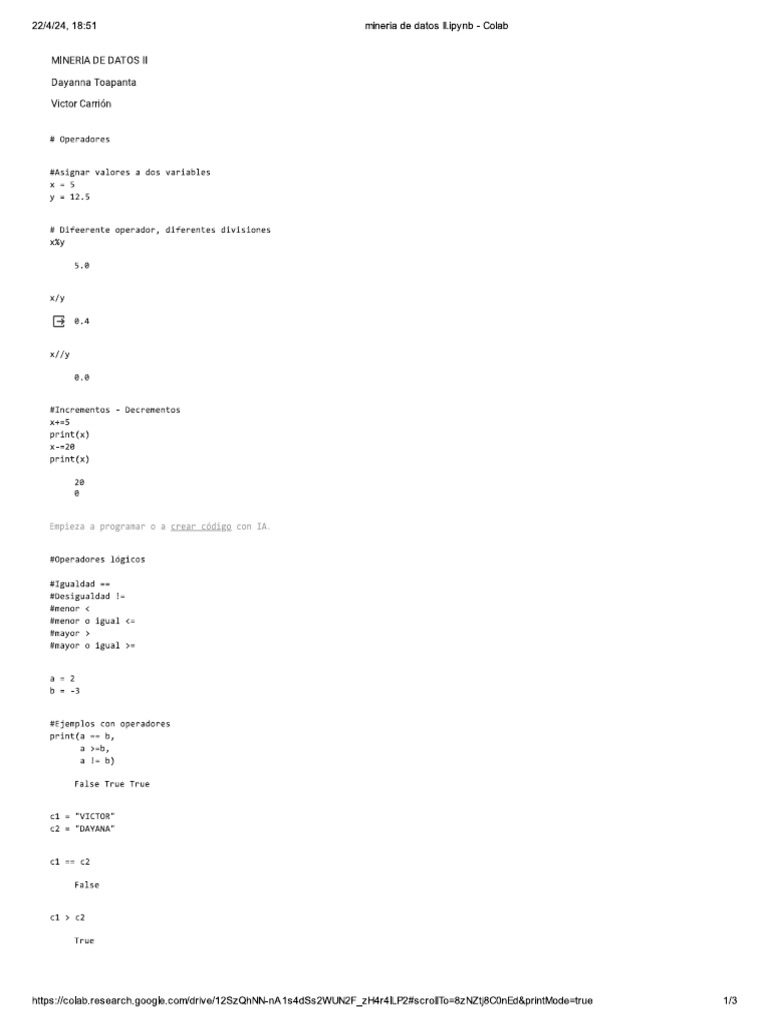 Taller2 .ipynb - Colab | PDF