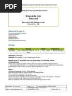 EDP Mitotane Protocol V1.0 | PDF | Chemotherapy | Medical Specialties
