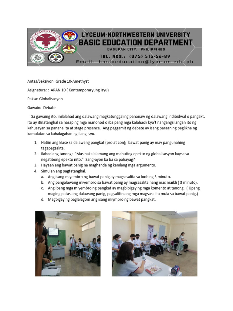 Mechanics For Debate Pdf