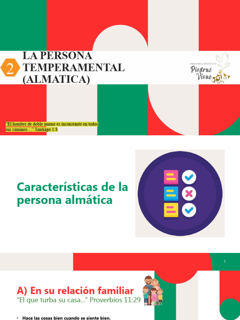 Tema 2 La Persona Tempramental (Almatica) | PDF