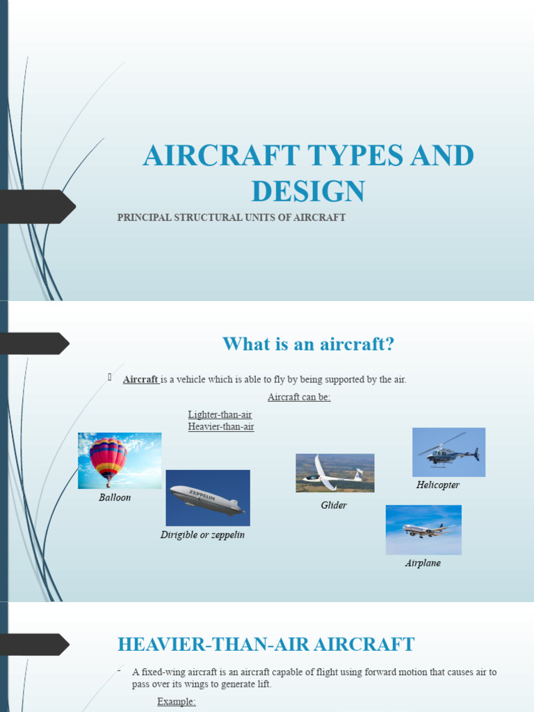 AIRCRAFT TYPES AND DESIGN | Download Free PDF | Aircraft | Empennage