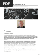 Free MTBF MTTR Calculator Template Excel Download | PDF