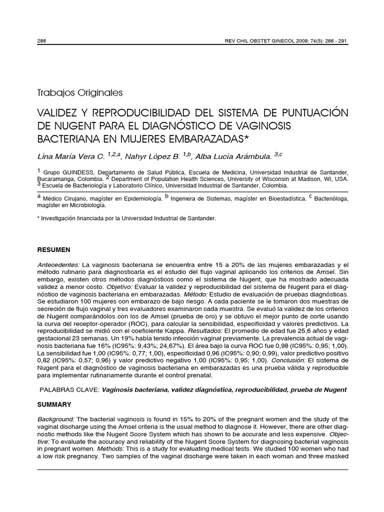 Validez y Reproducibilidad Del Sistema D | PDF | Diagnostico medico ...