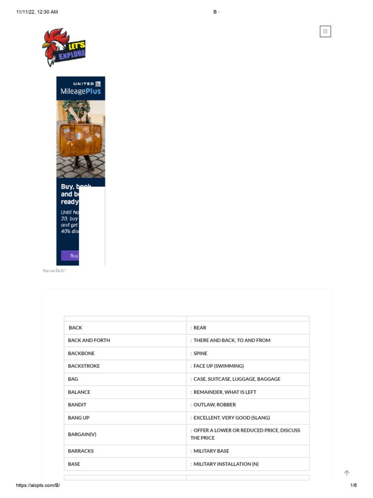 Youcandoit! | PDF | Baggage