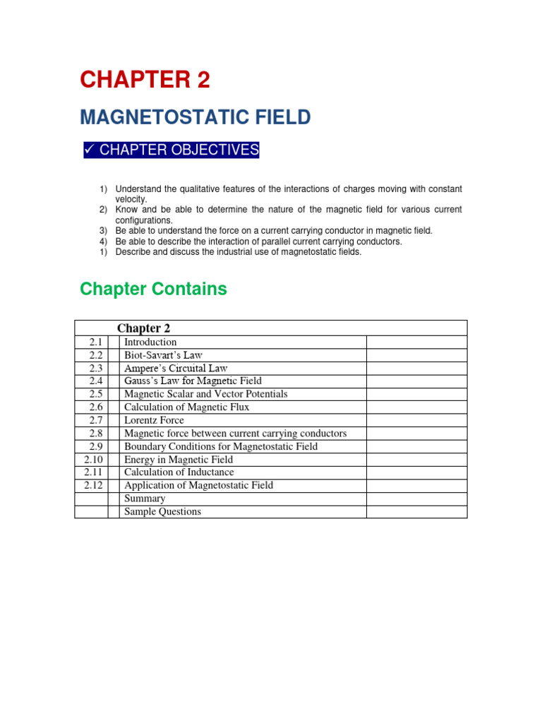 Electromagnetics 13 | PDF | Magnetic Field | Physical Quantities