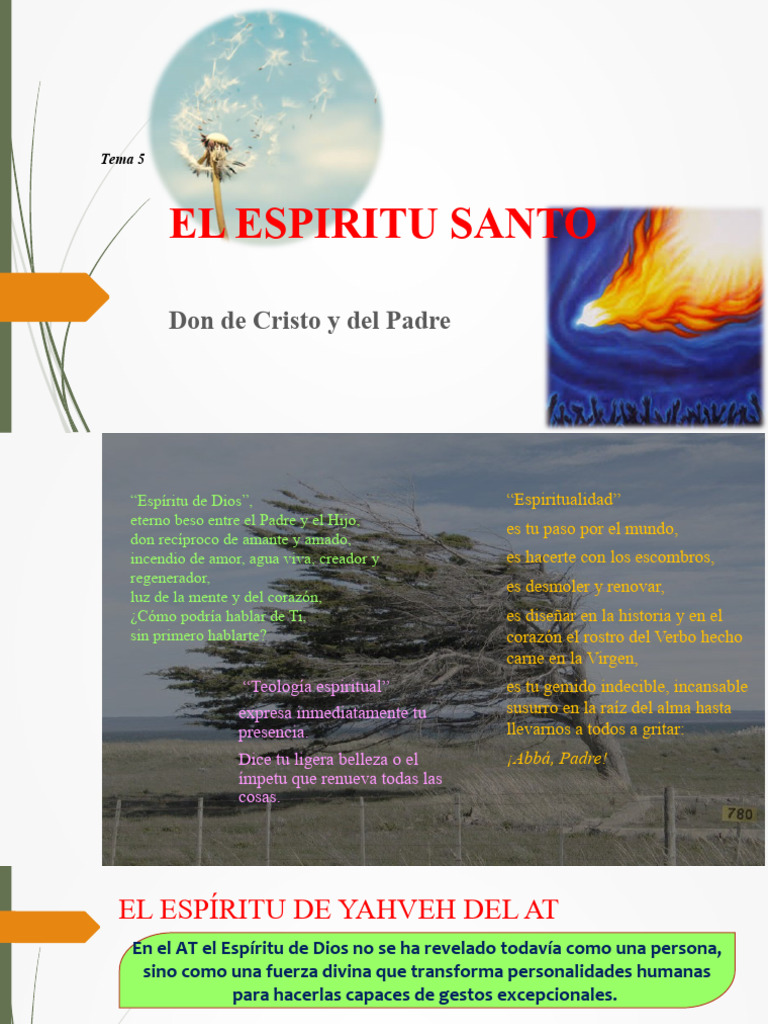 El Espiritu Santo | PDF | Jesús | espíritu Santo