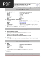 MSDS Sodium Klorida untuk Laboratorium | PDF