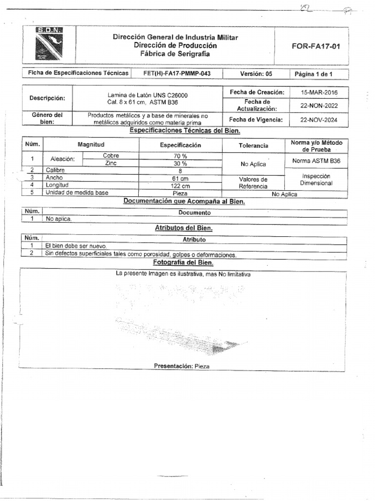 2 - Fichas Tec FA17-R007-2024 | PDF