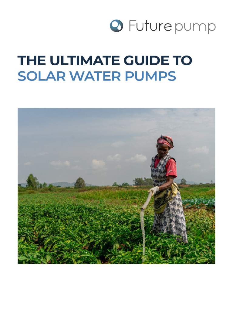 Solar Pumps for Small Farms | PDF | Solar Energy | Photovoltaics