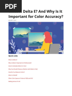 AVEVA Colour Definitions 1 | PDF | Color | Visual Perception