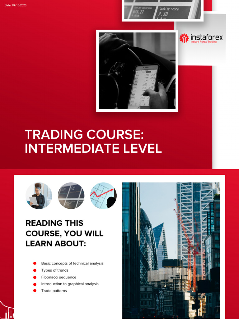 Intermediate Trading Course | PDF | Market Trend | Technical Analysis