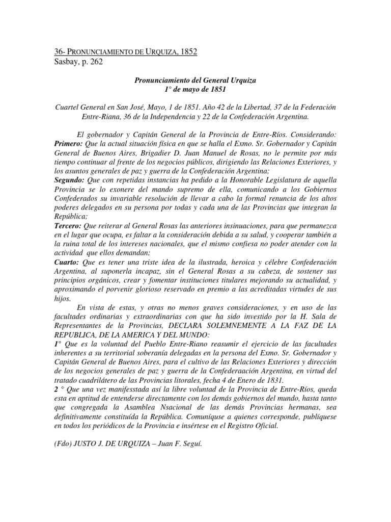 Pronunciamiento Protocolo | PDF | Gobierno