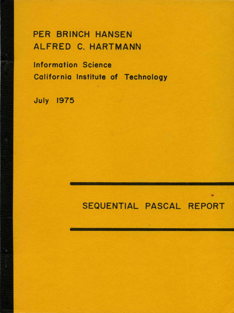 Sequential_Pascal_Report | Download Free PDF | Parameter (Computer Programming) | Data Type