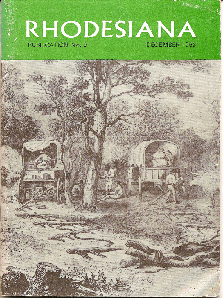 Rhodesiana - Volume9 | PDF | Travel | History