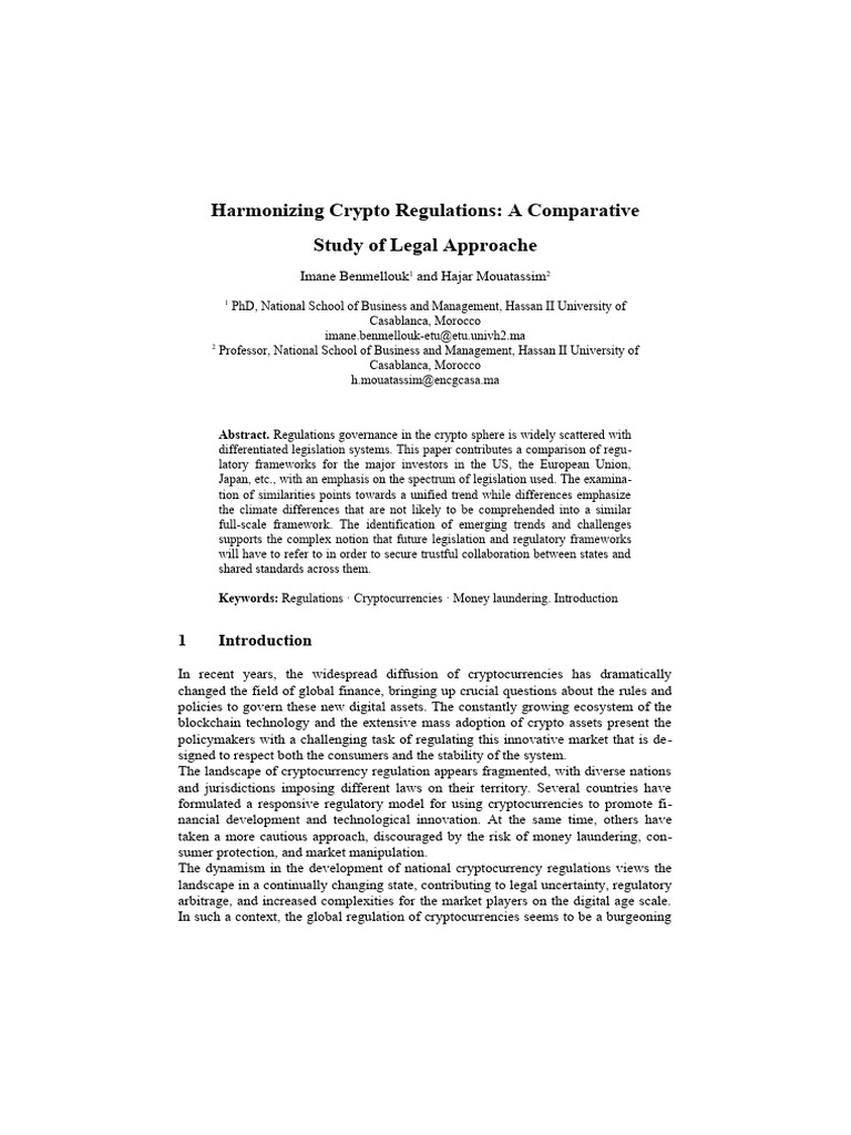 Springer Template | PDF | Cryptocurrency | Money