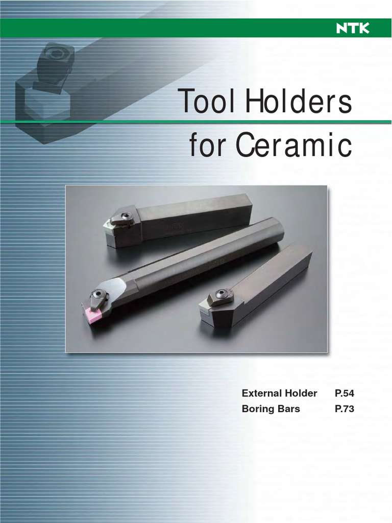 Tool Holders for RCGN Inserts | PDF