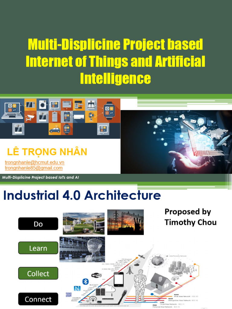 (MultiDisplicine) Introduction | PDF | Internet Of Things | Artificial Intelligence