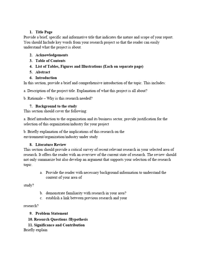 Research Project Guidlines Pdf Data Methodology