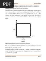Design and Analysis Examples For Slab by Yield Line Method | PDF | Triangle | Mechanical Engineering