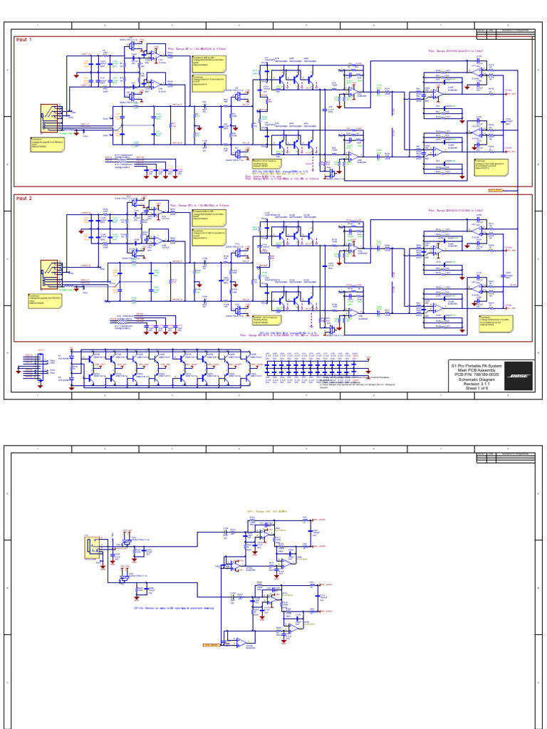S1 Pro Main PCB SCH Rev 3.1.1 | PDF
