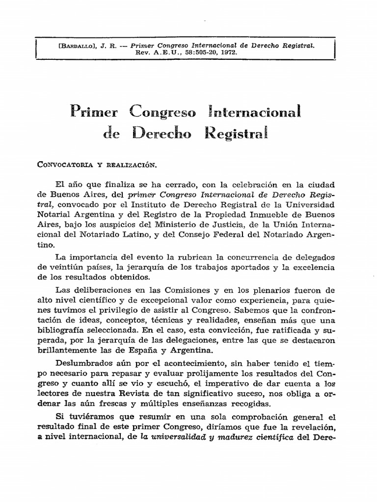 Bardallo - Carta de Buenos Aires | PDF | Propiedad | Justicia