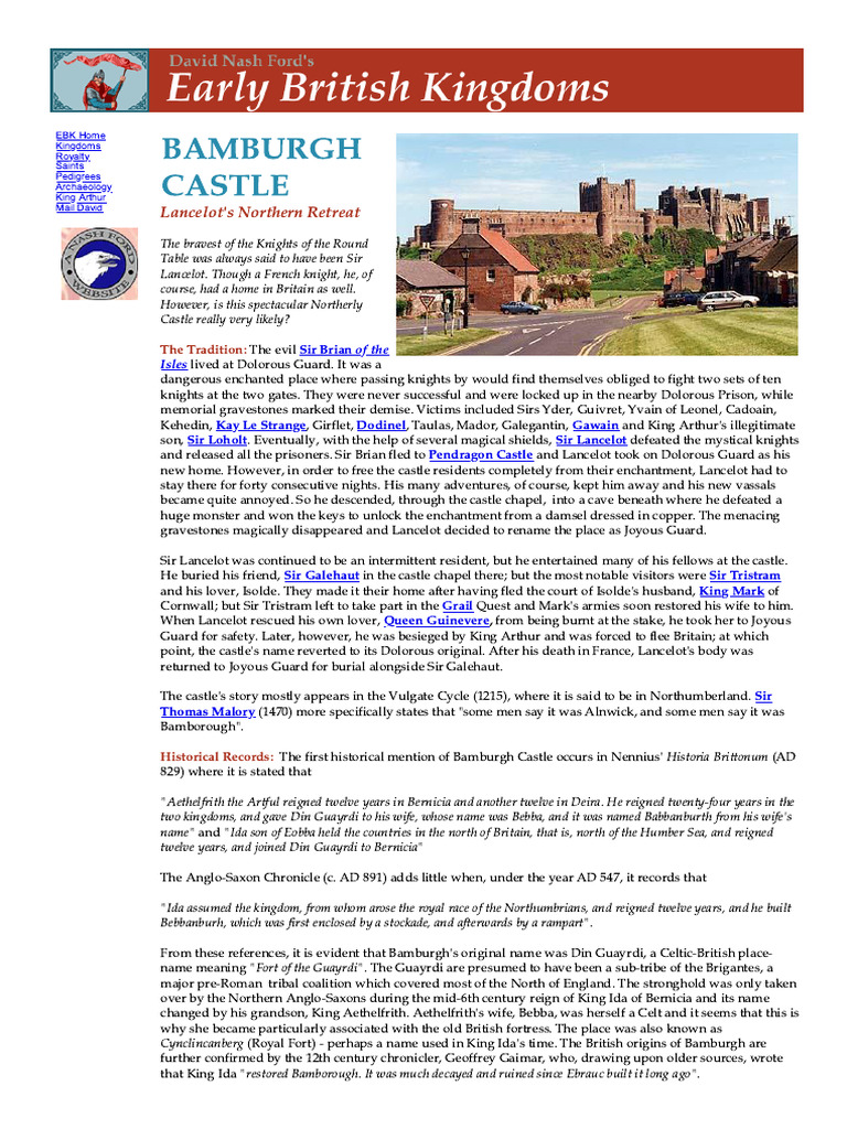 The Legend of King Arthur | PDF