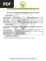 Icyangombwa cy'ubutaka: Ifishi Isaba | PDF