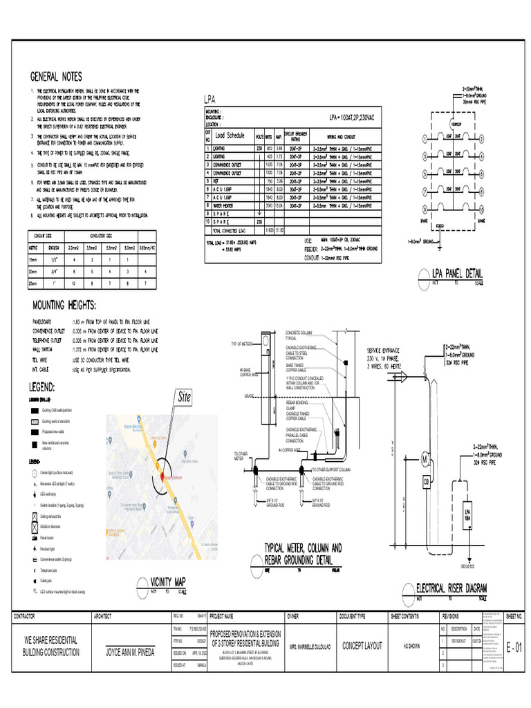 Electrical & Plumbing Plans | PDF | Materials | Building Technology