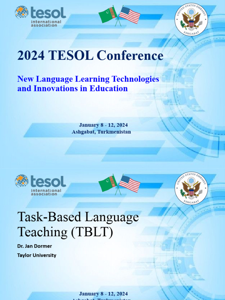 Dormer - TBLT-no Photos-Participants | PDF | Learning | Second Language Acquisition