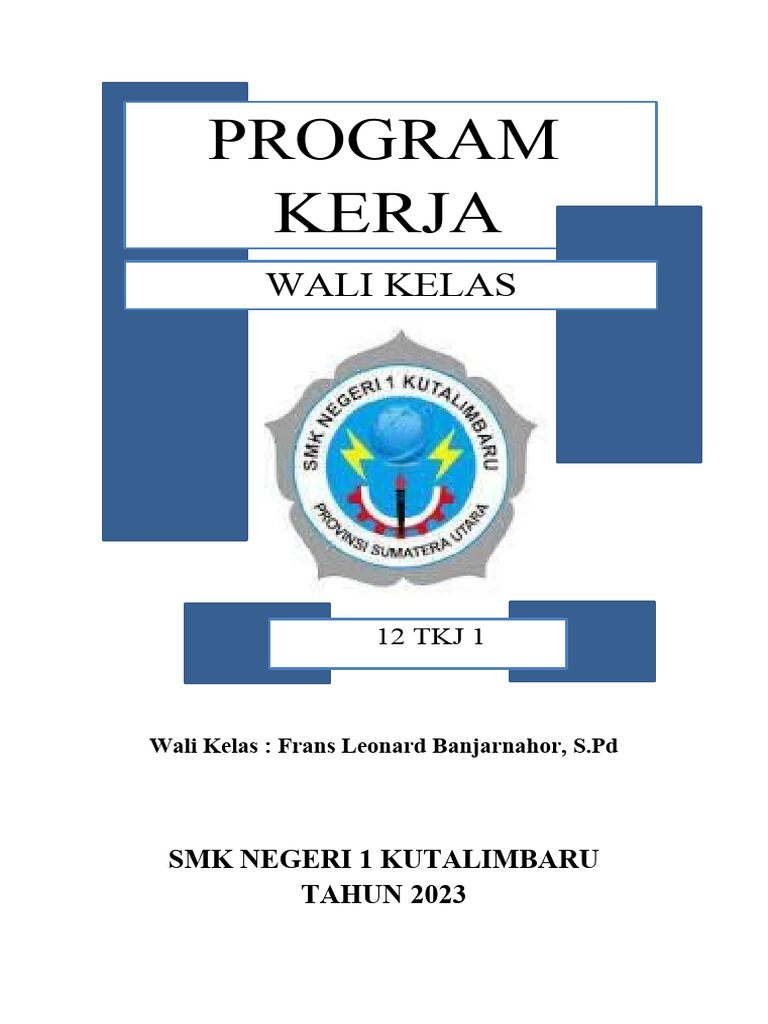 Program Kerja Walas | PDF