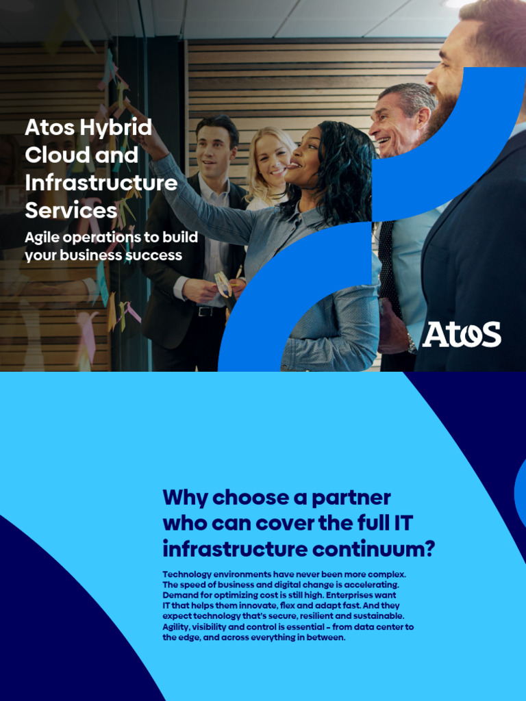 Atos Hybrid Cloud and Infrastructure Services Brochure | PDF | Cloud Computing | Computer Security