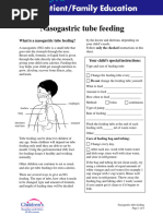 Gavage Feeding Guide for Infants | PDF | Medical Specialties | Clinical ...