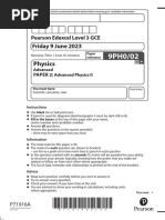 AQA Physics Paper3 2025 Prediction | PDF | Stars | Gamma Ray