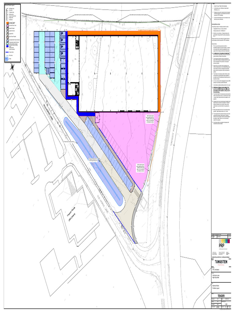 External Works Finishes Layout | PDF