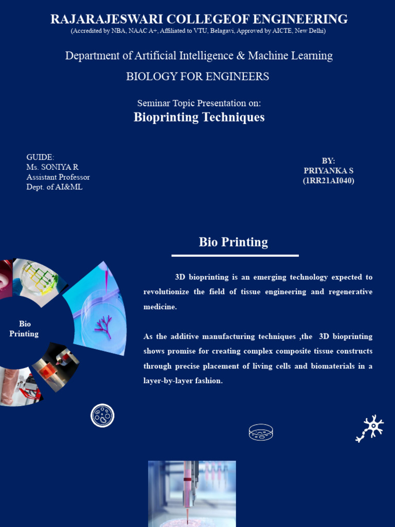 Engineering Biology presentation | PDF | Skin | Tissue Engineering