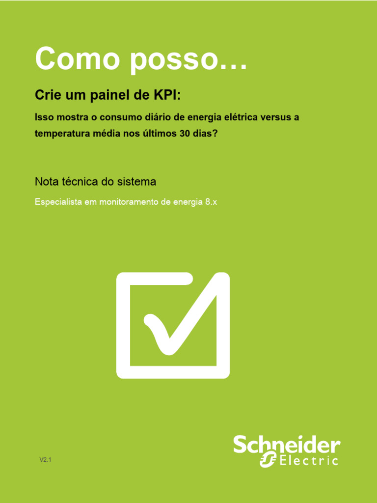 How Can I Create A KPI Dashboard That Shows Daily Electric Consumption ...