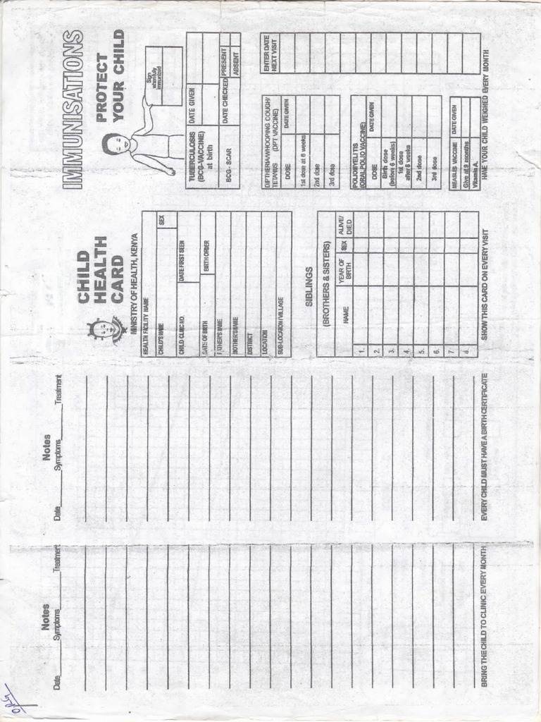 Clinic Card Birth577 | PDF