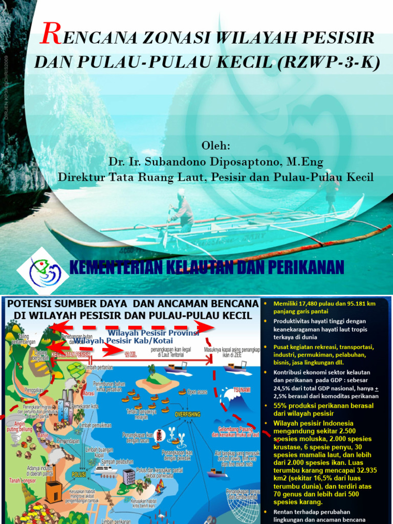 Presentasi Rencana-Zonasi-Wilayah-Pesisir-Dan-Pulau-Pulau-Kecil-Rzwp-3-K-170630080151 | PDF