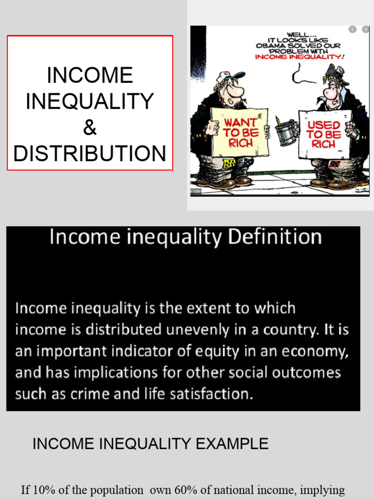 Income Inequality and Distribution Updated | PDF | Income Distribution ...